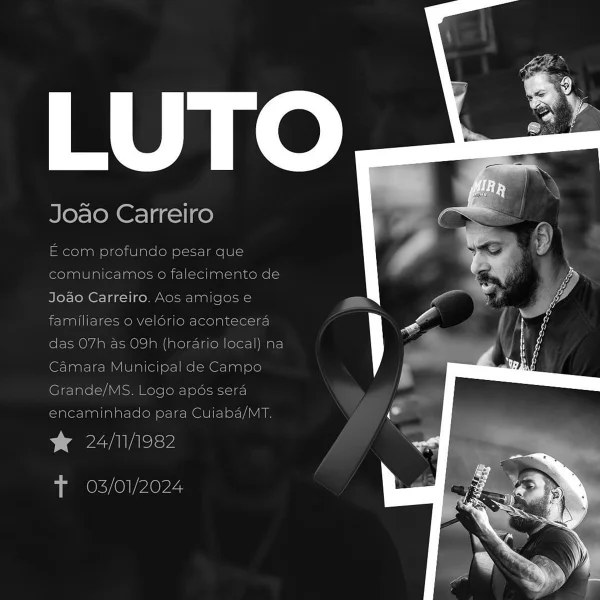 Quem era João Carreiro, sertanejo que morreu aos 41 anos após cirurgia