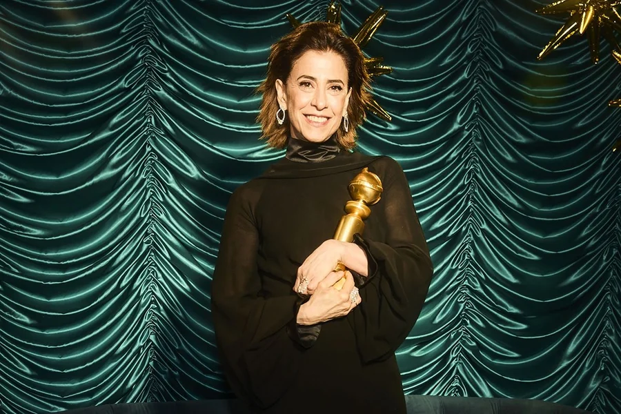 Fernanda Torres exalta Wagner Moura e agradece santinho da sorte