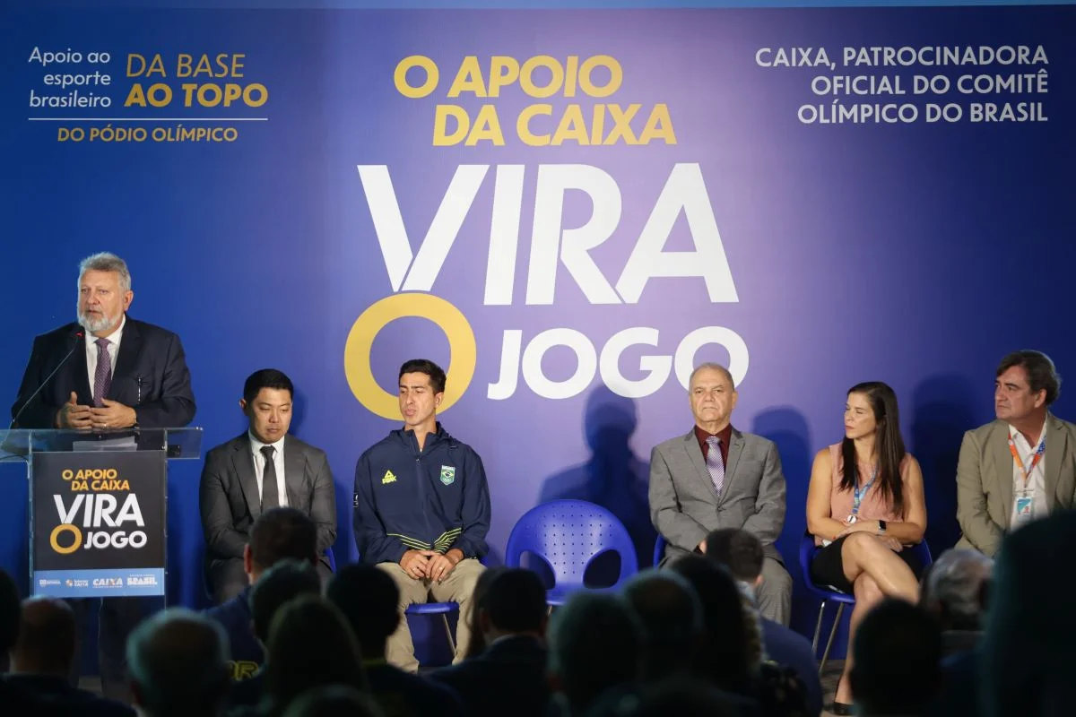 Caixa anuncia novo patrocínio master ao COB por R$ 160 milhões