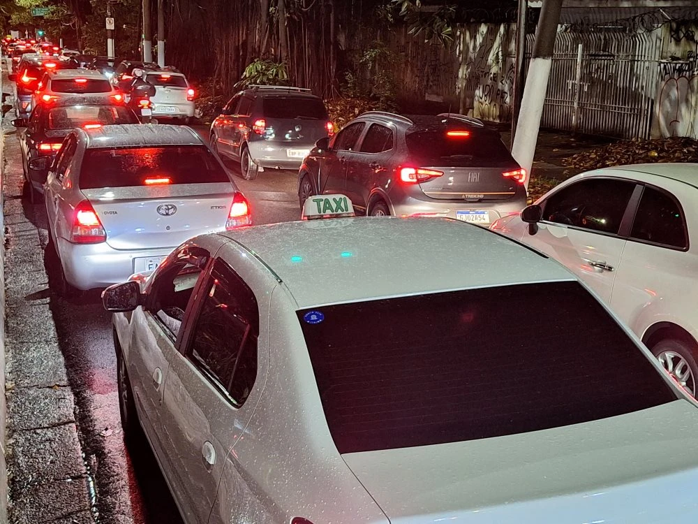 São Paulo bate recorde de congestionamento na manhã desta terça (10/2)