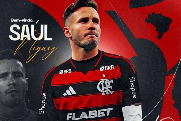 Better call Saúl! Flamengo anuncia o ex-jogador do Atlético de Madrid