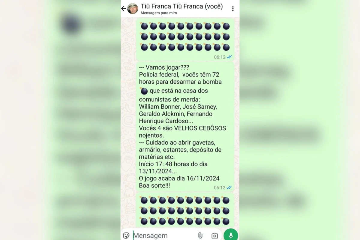 PF investiga se explosão perto do STF foi premeditada