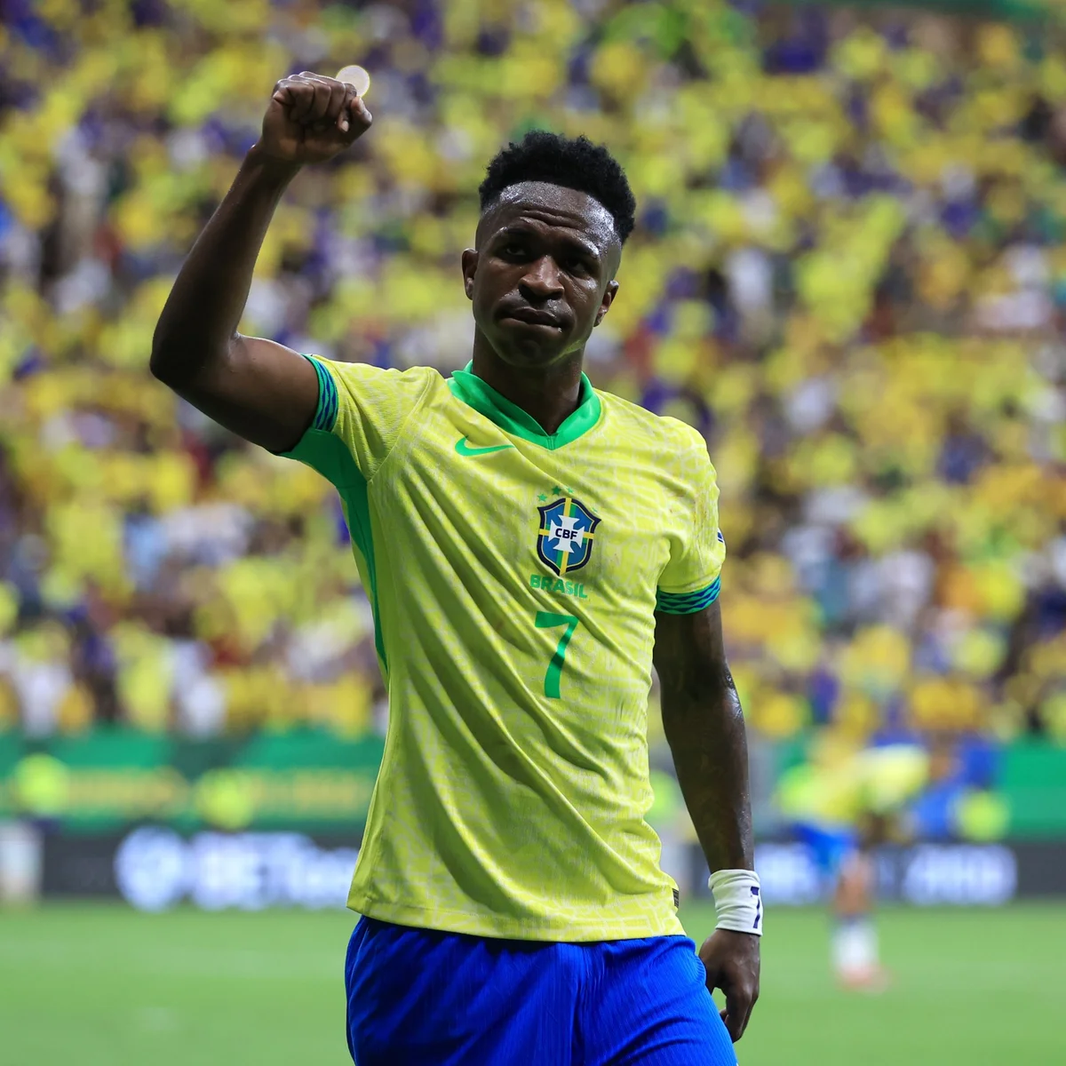 Sem Neymar e Rodrygo, Vini Jr. assume camisa 10 da Seleção Brasileira