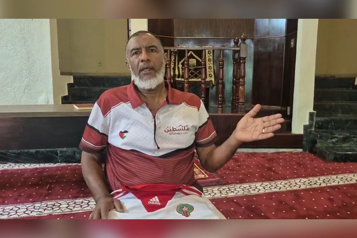 Sheik marroquino que vive em BH torce pelo Brasil na Copa
