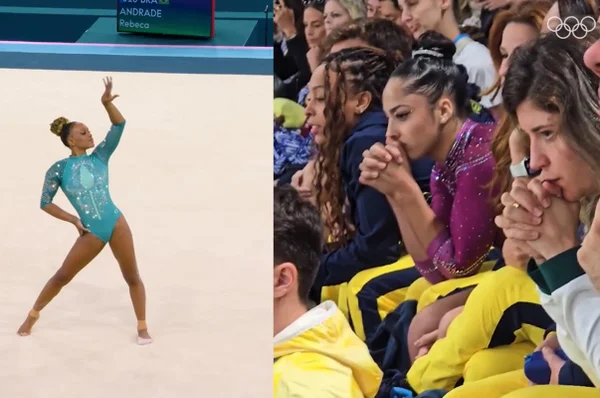 Emocionante: veja reação de ginastas brasileiras no ouro de Rebeca