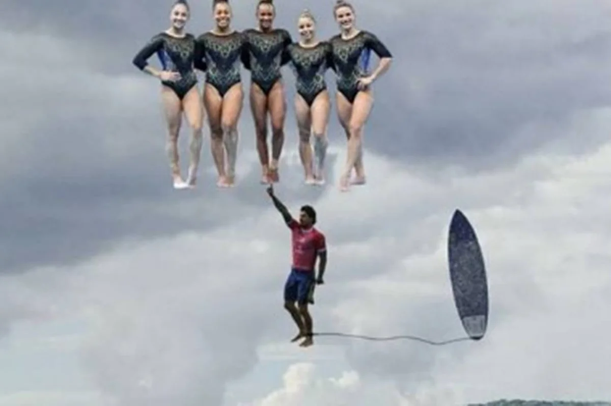 Olimpíadas: foto de Medina vira meme após vitórias do Brasil; veja