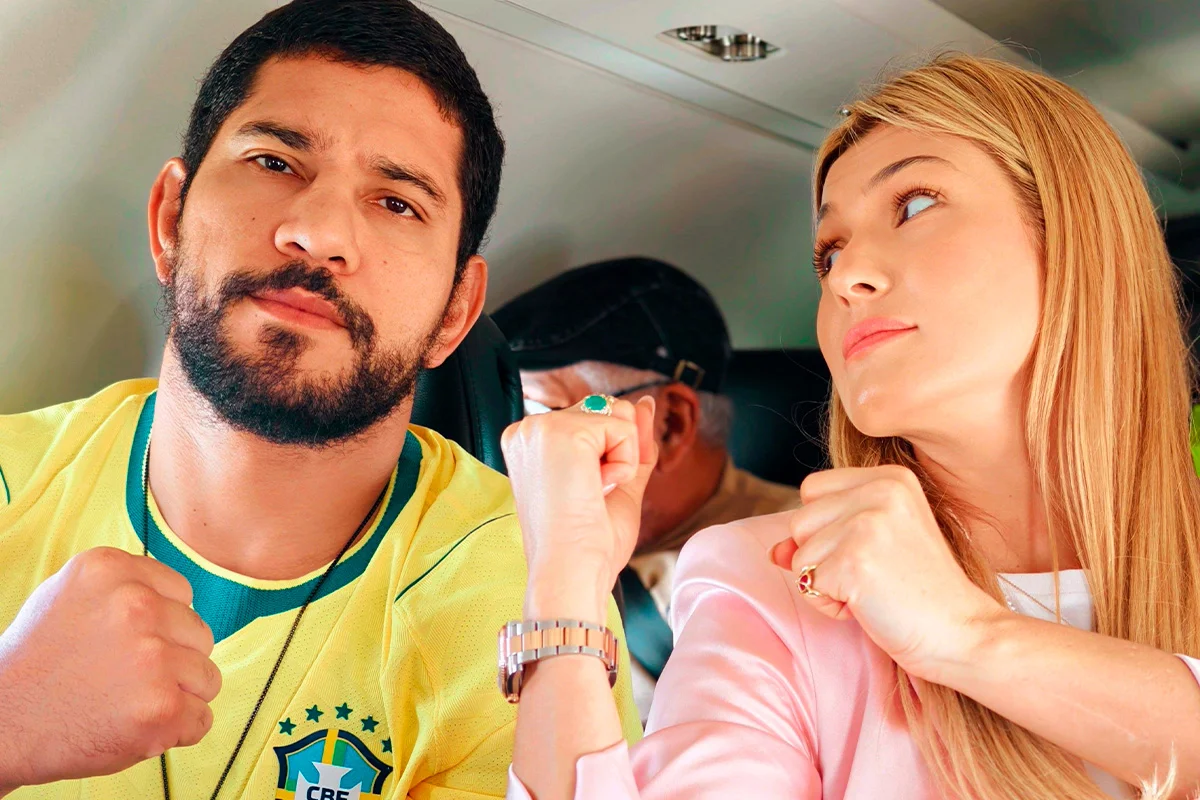 Livia Andrade viaja com Alex Poatan e reacende rumores de affair; veja