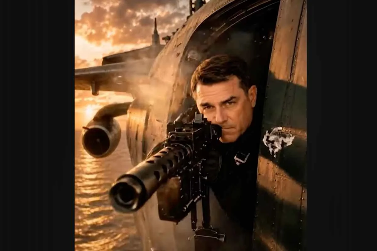 Flávio usa IA em paródia com Top Gun para “metralhar” CV e PCC